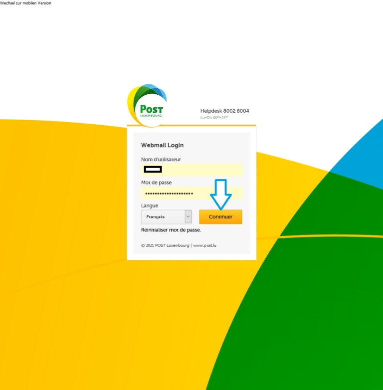 Mise à jour de votre mot de passe | POST Technologies Documentation