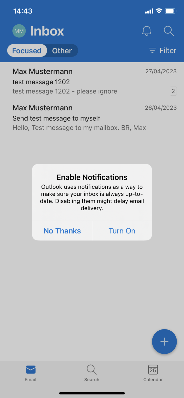 Apple – iPhone – Outlook – email configuration | POST Technologies ...