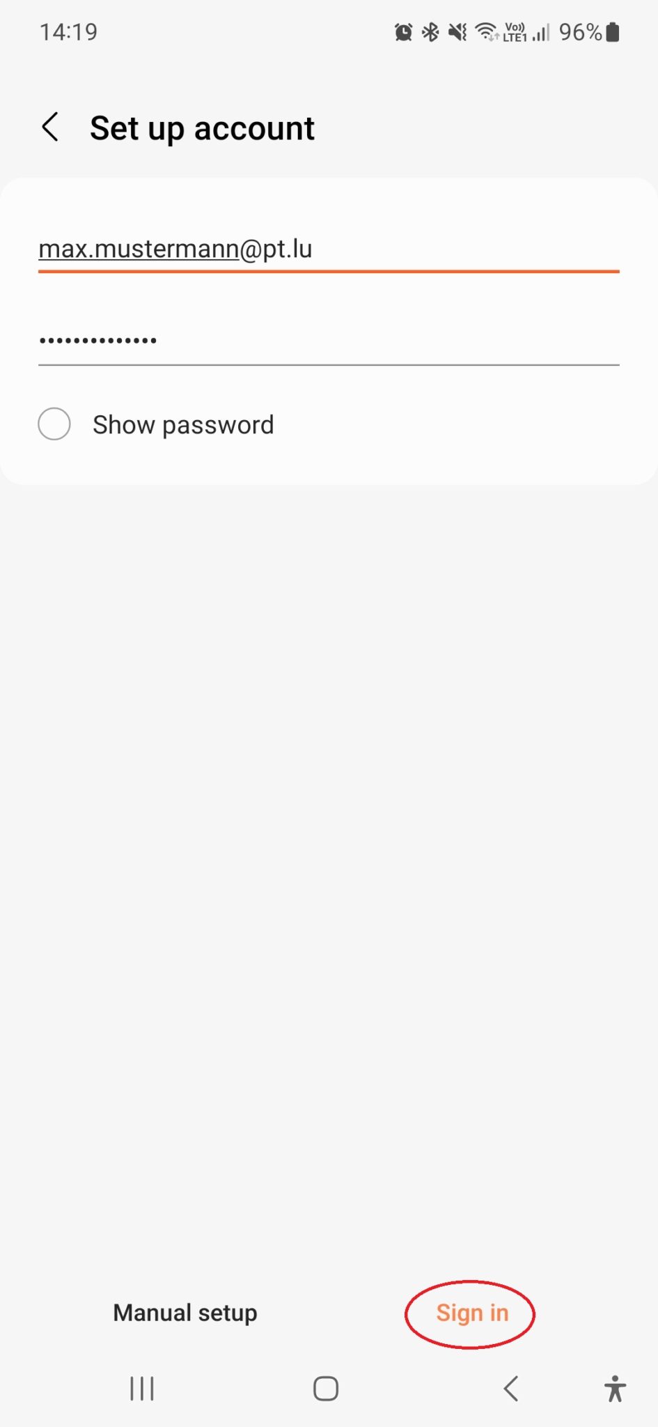 Android – Samsung Email – Email Client Configuration (@pt.lu) | POST ...