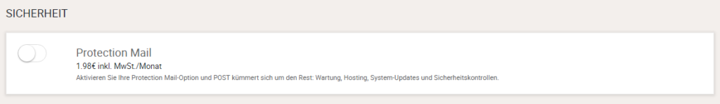 Webmail-Integration in MyPost / Kauf von Erweiterungen | POST ...