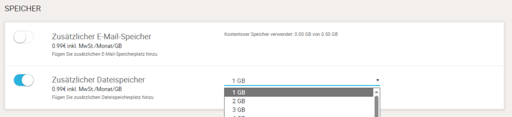 Webmail-Integration in MyPost / Kauf von Erweiterungen | POST ...